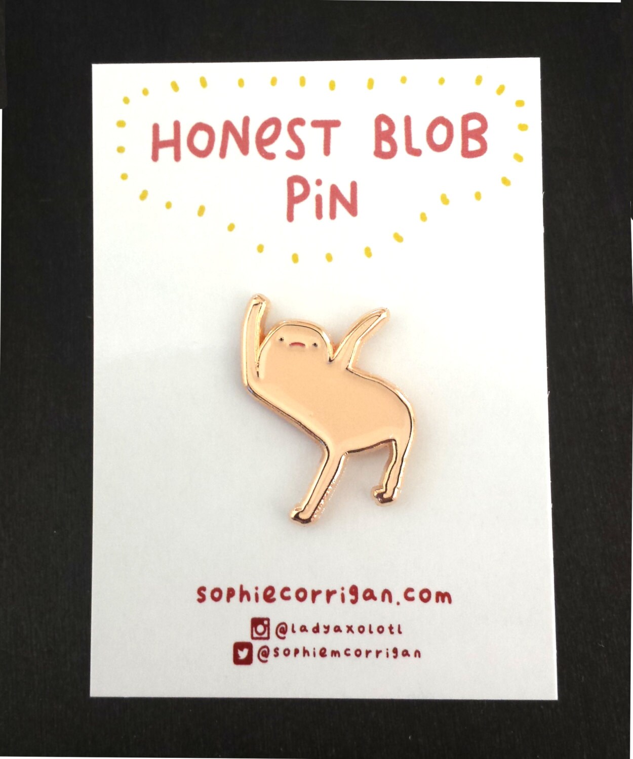 Honest Blob Pin - Etsy Canada