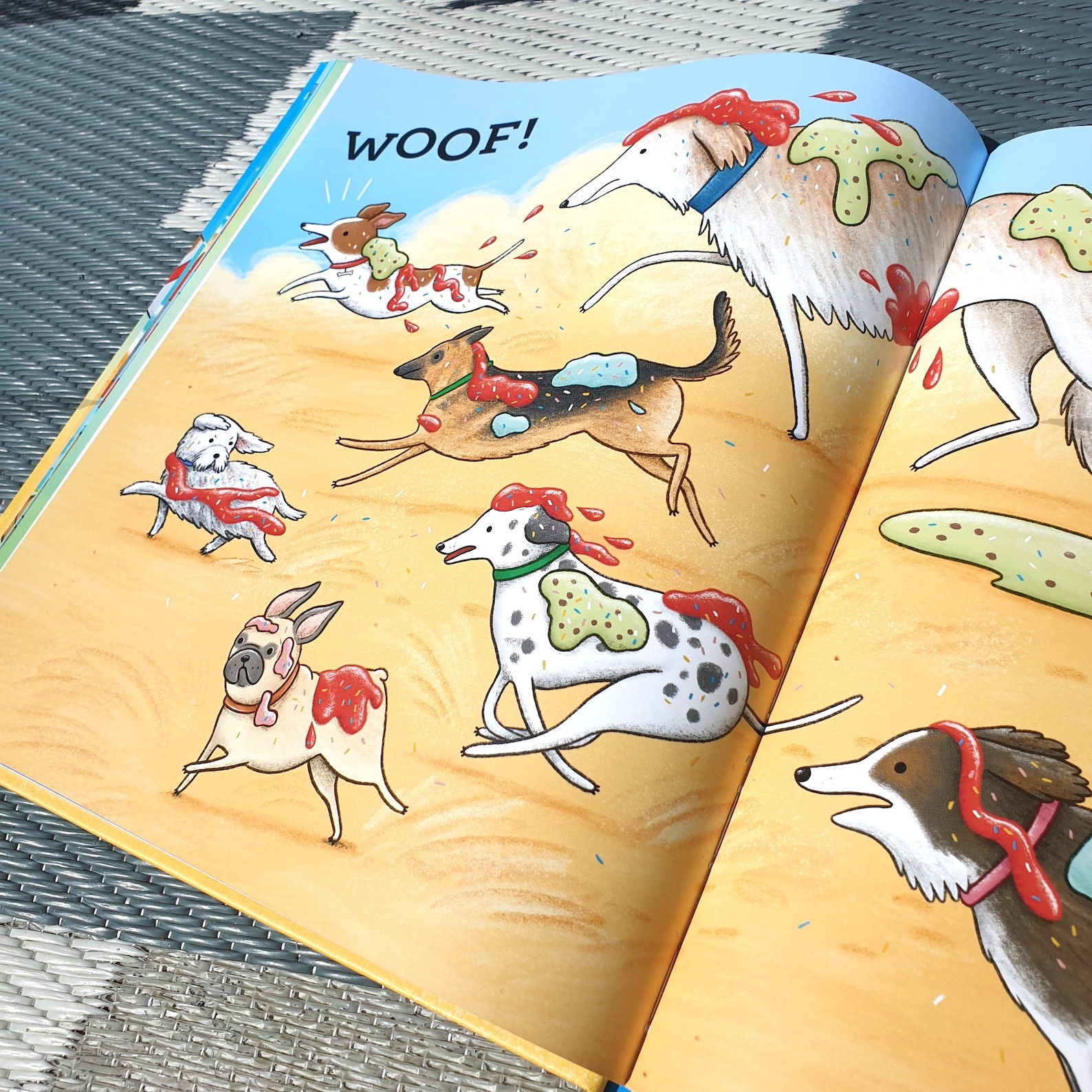 Hot Dog Signed Children's Illustrated Picture Book - Etsy