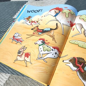 Hot Dog Signed Children's Illustrated Dachshund Sausage Dog Picture ...