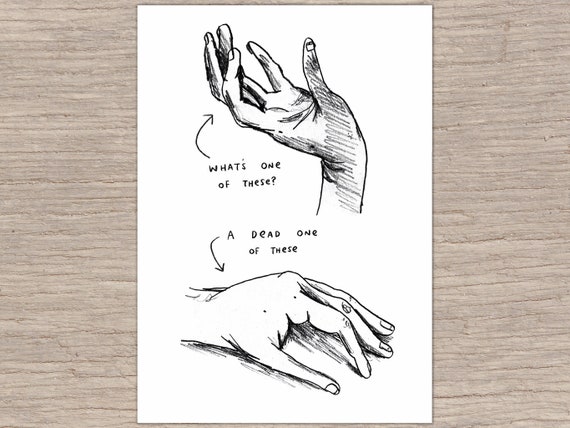 Limp Hand Drawing