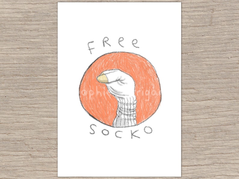 Free Socko Bo Burnham Inspired Signed Fine Art Print - Etsy