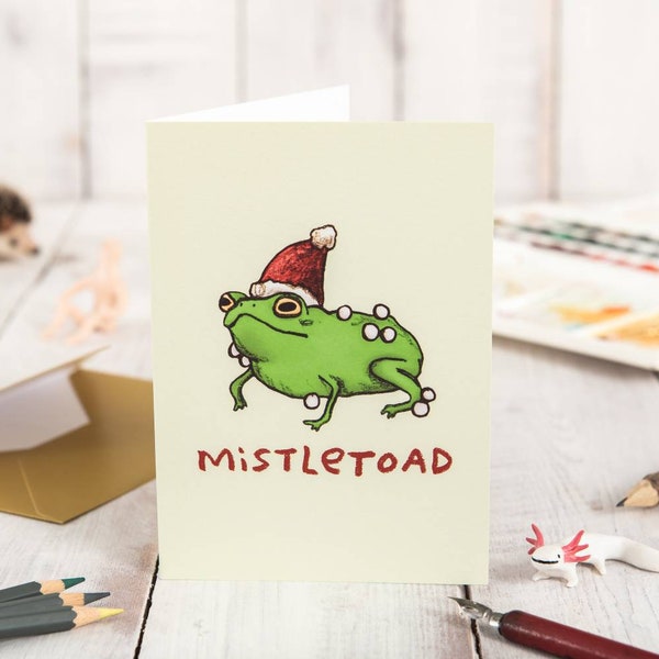 Mistletoad - Etsy
