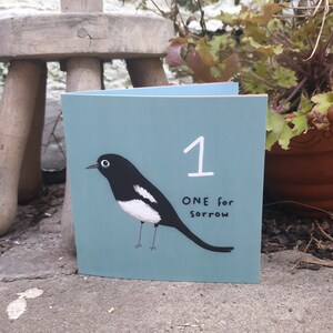 One for Sorrow Magpie Nursery Rhyme Mini Art Zine: Hand Signed Children's Picture Book - Etsy