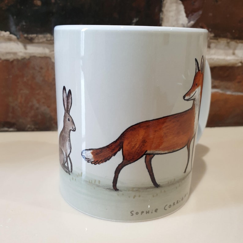 Behind You All the Way Fox Hare Red Squirrel Hedgehog Butterfly British ...