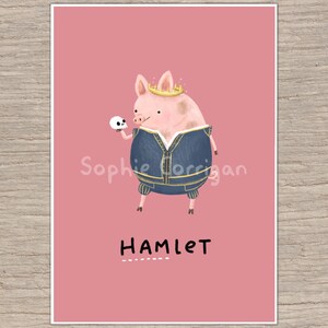 Shakespeare's Hamlet Signed Art Print - Etsy