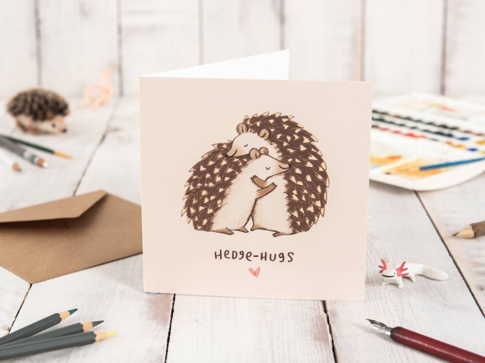Hedge-hugs Card - Etsy