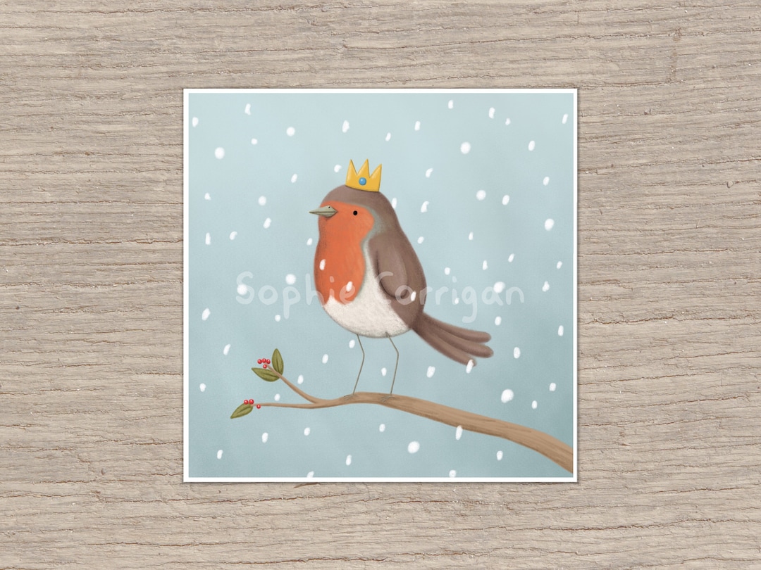 King Robin Signed Art Print - Etsy