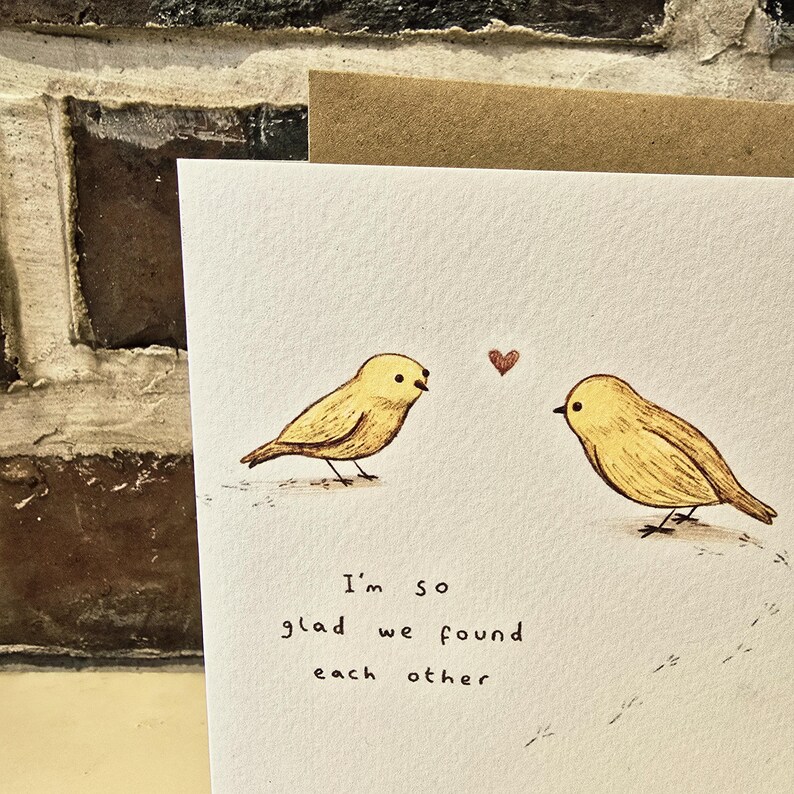 I'm so Glad We Found Each Other - Yellow Birds Love Friendship ...