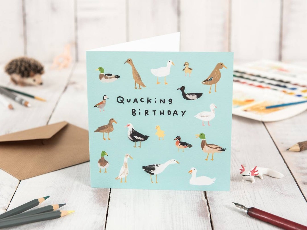 Quacking Birthday Card - Etsy