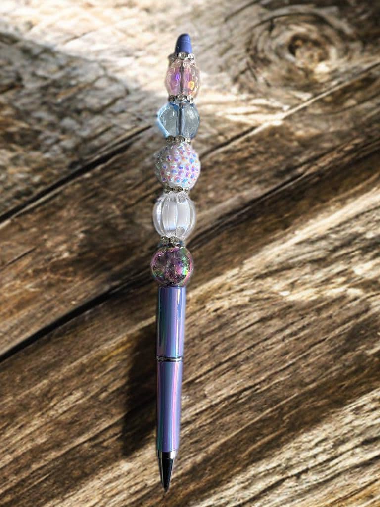 Fancy Beaded Pen Assorted Colors Bead Pens - Etsy
