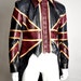 Mens Leather Tailcoat Union Jack Flag Exclusive Steampunk Jacket Impero ...