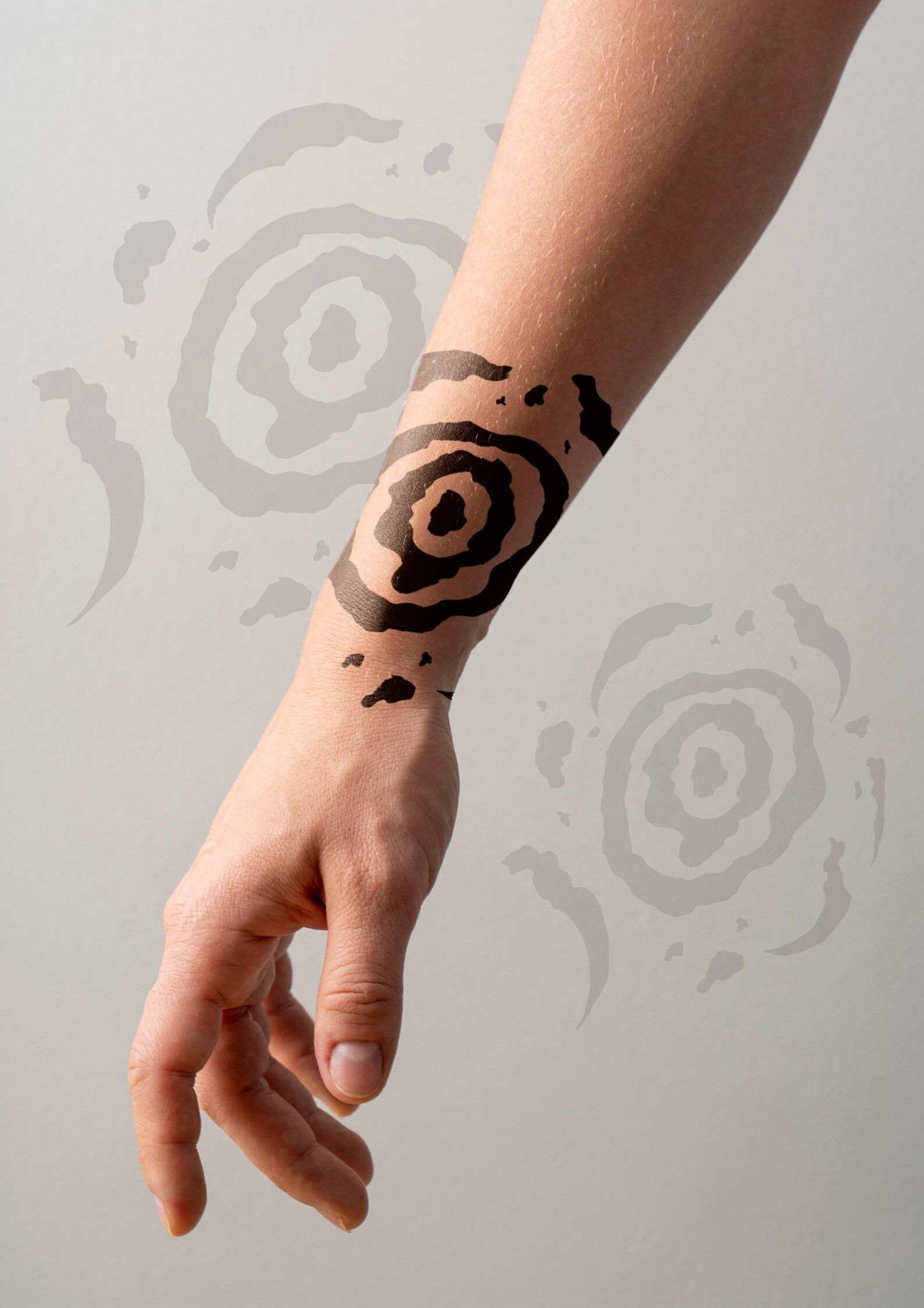 Cyber Sigil Tattoo Design, Hand Drawn Tribal Symbol, Printable Digital ...