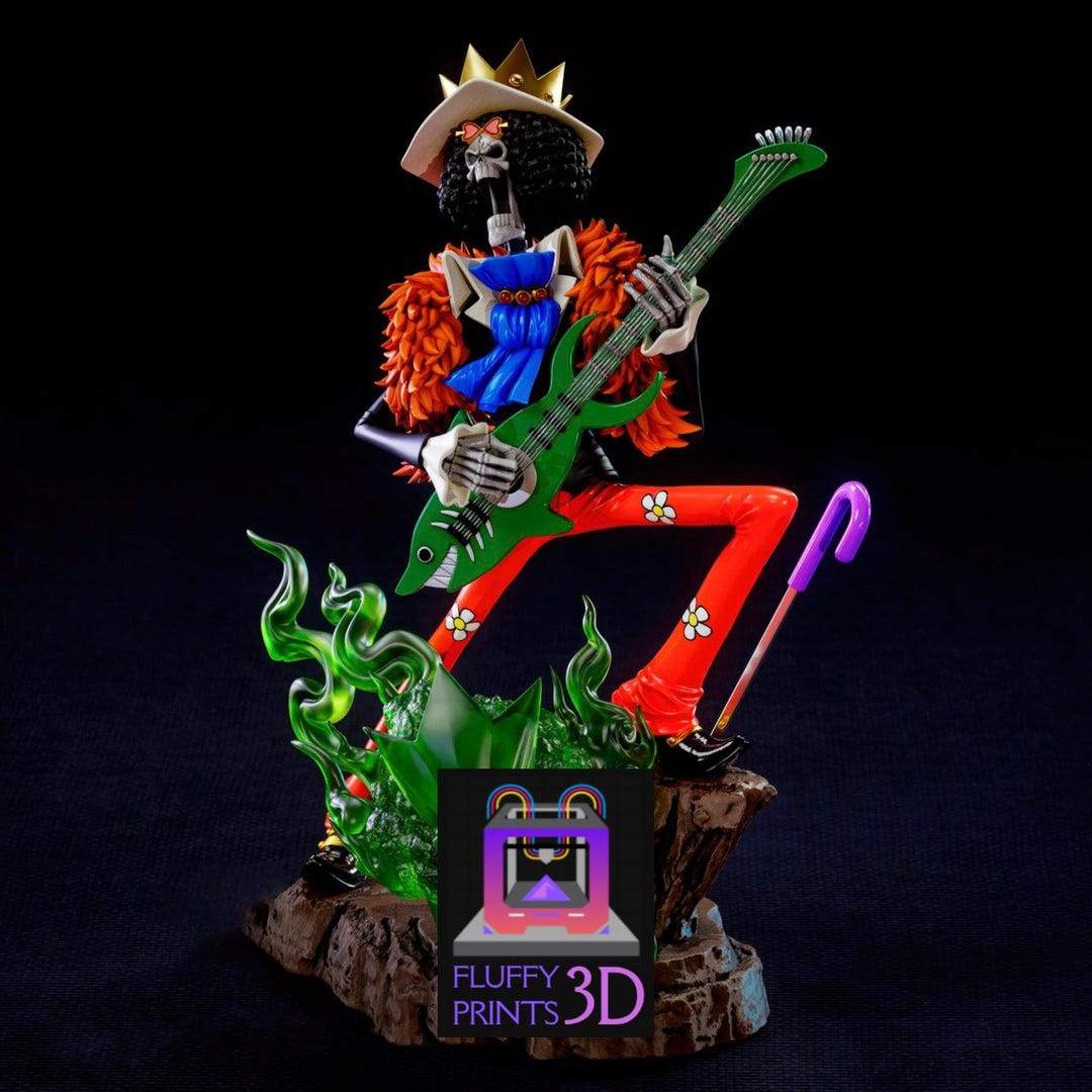 Brook | Soul King | One Piece | Straw Hats - Etsy