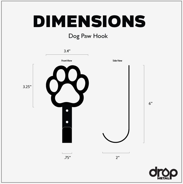 Dog Paw Hook | Etsy