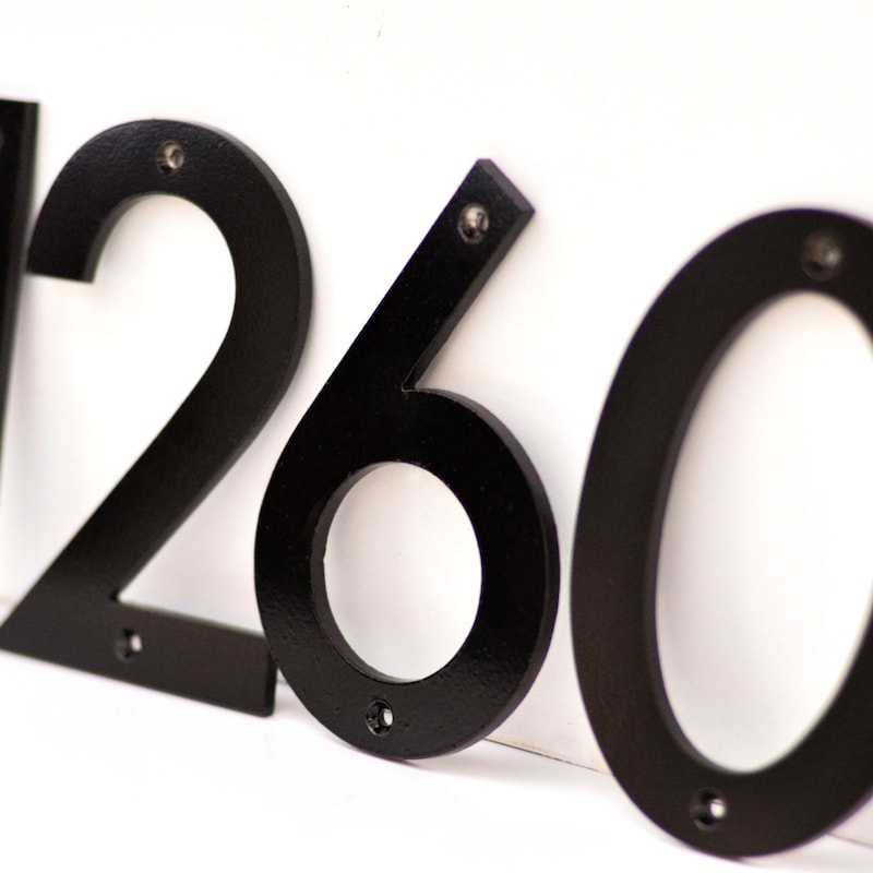 Large House Numbers - Etsy