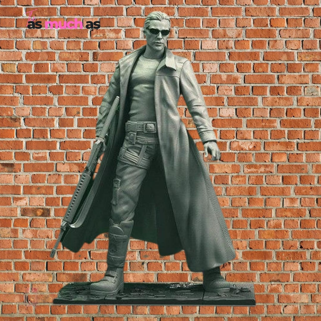 Blade (daywalker) - 3D Print STL File - Marvel Vampire Hunter Figure - Etsy