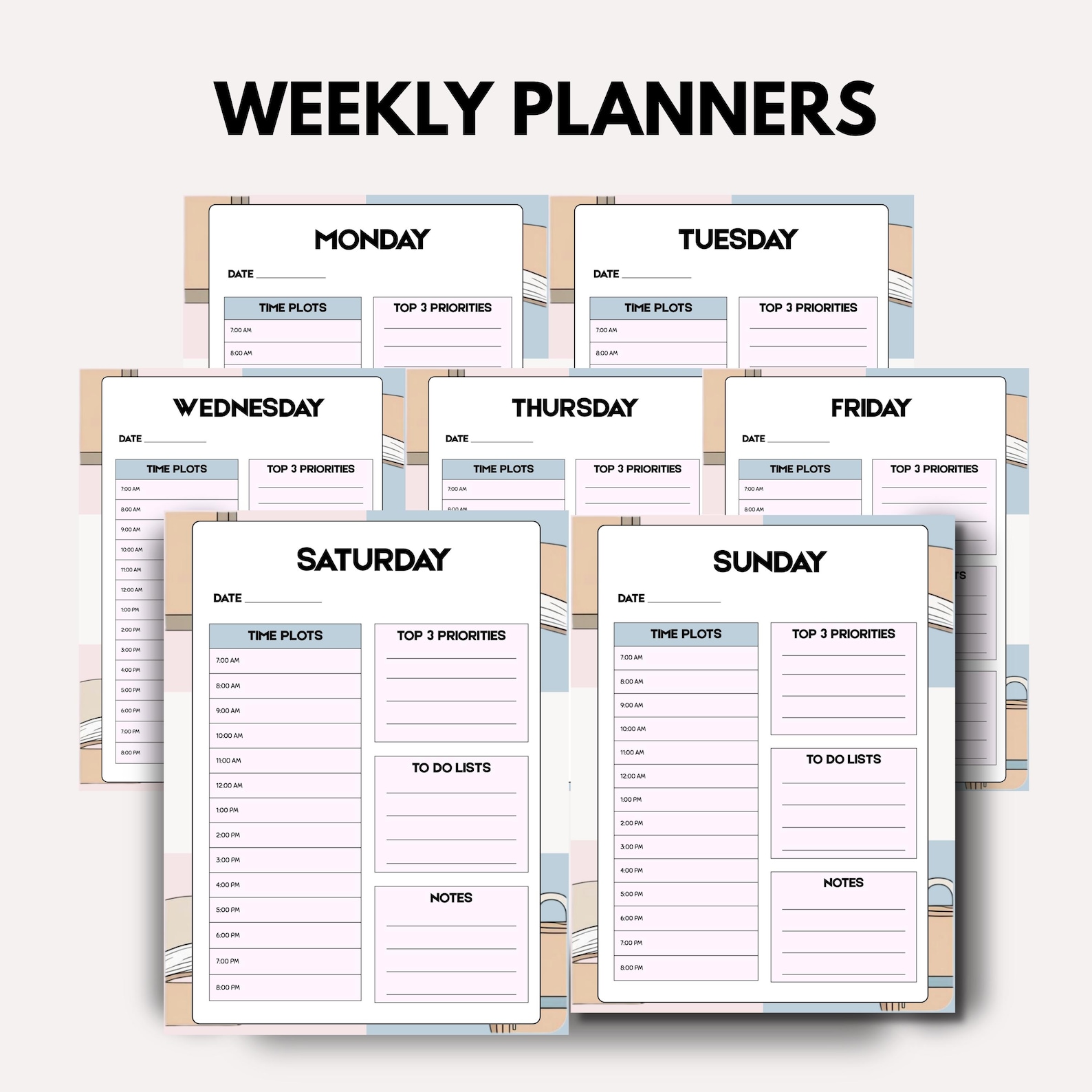 2025-2026 School Planner, Editable Student Canva Template (printable ...