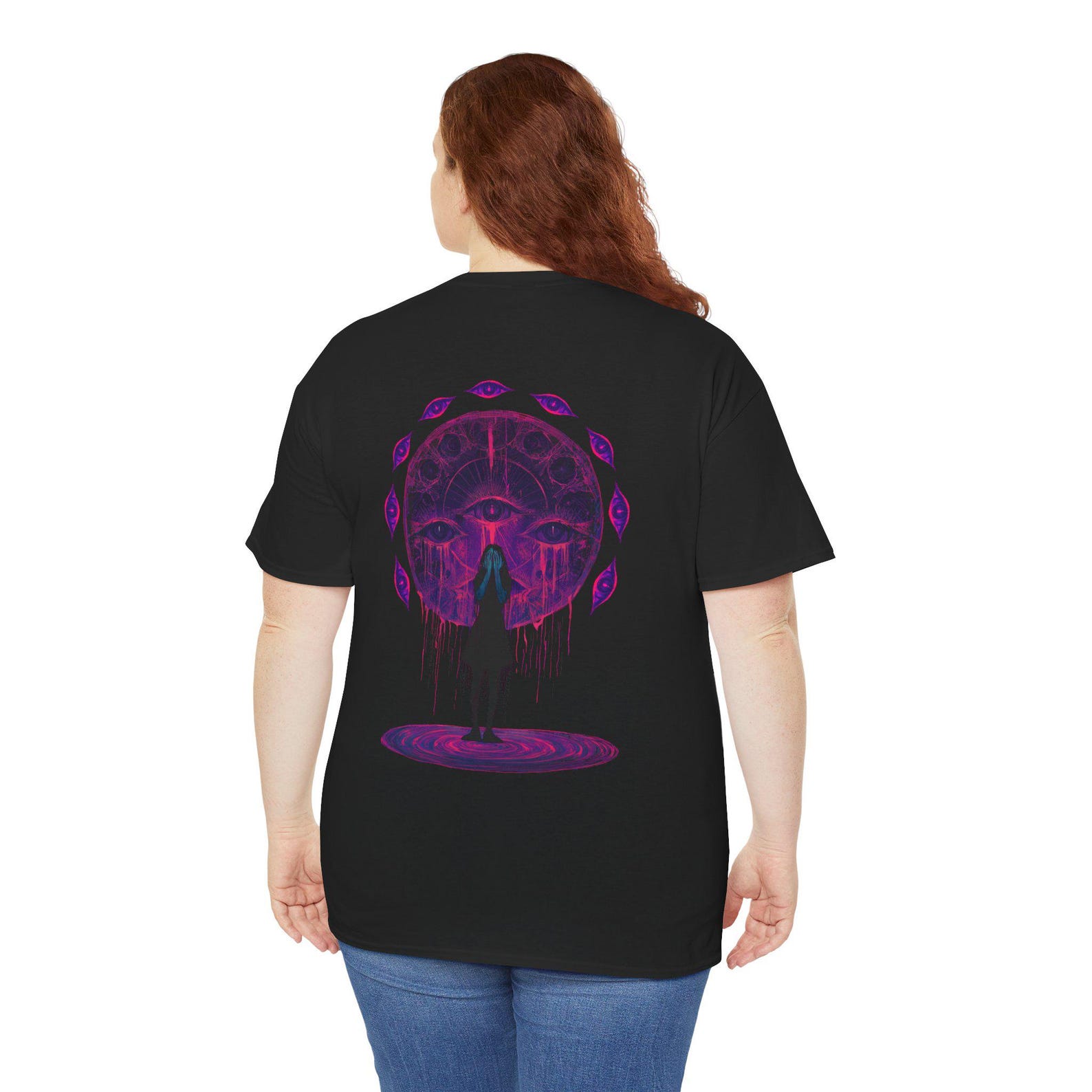 Gothic Crying Eyes T-shirt, Eerie Grunge Horror Unisex Tee - Etsy