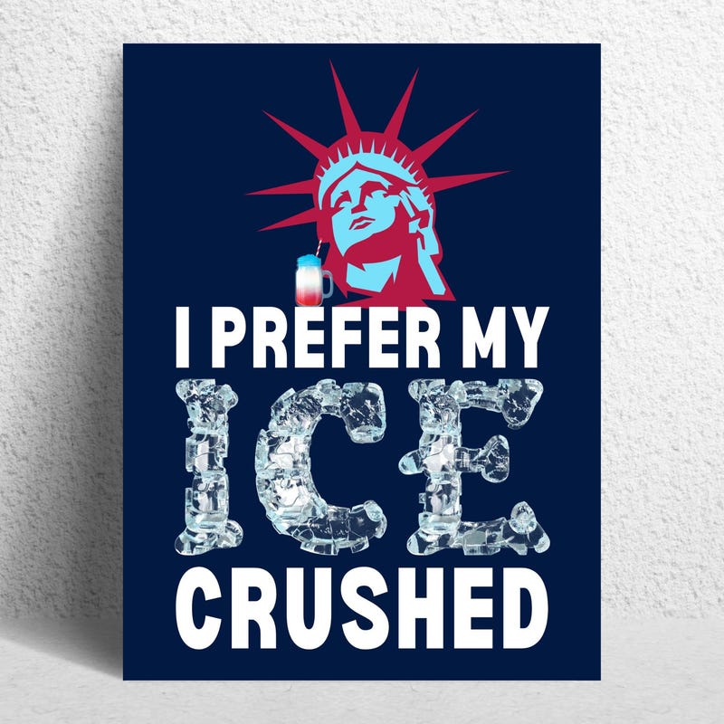 Anti Ice Printable Poster - Etsy UK