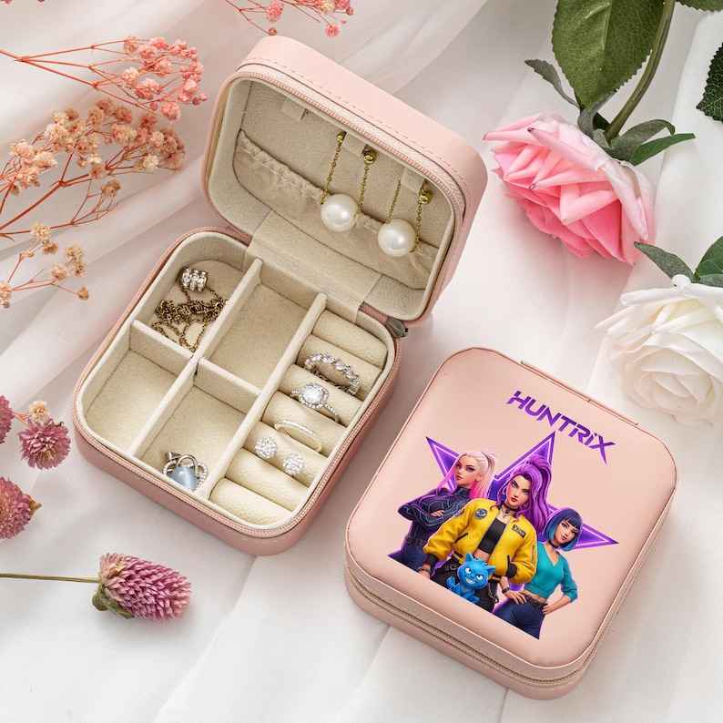 Custom K-pop Anime Jewelry Box, K-pop Demon Hunter Jewelry Box ...