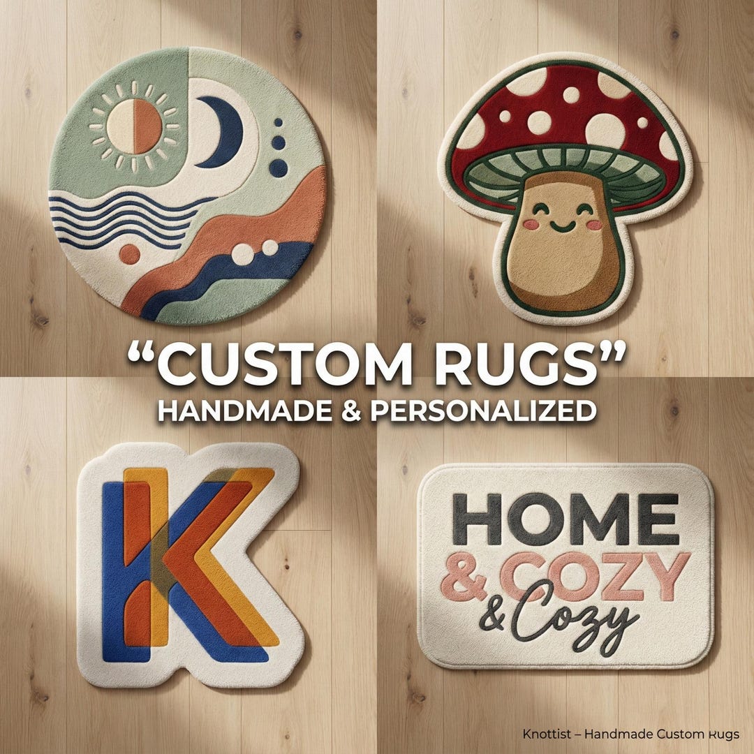 Custom Tufted Rug | Handmade Personalized Rugs Custom Design Any Size ...