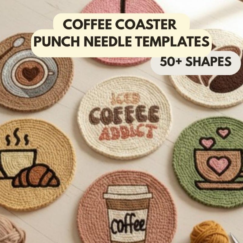 Punch Needle Kits Coffee - Etsy