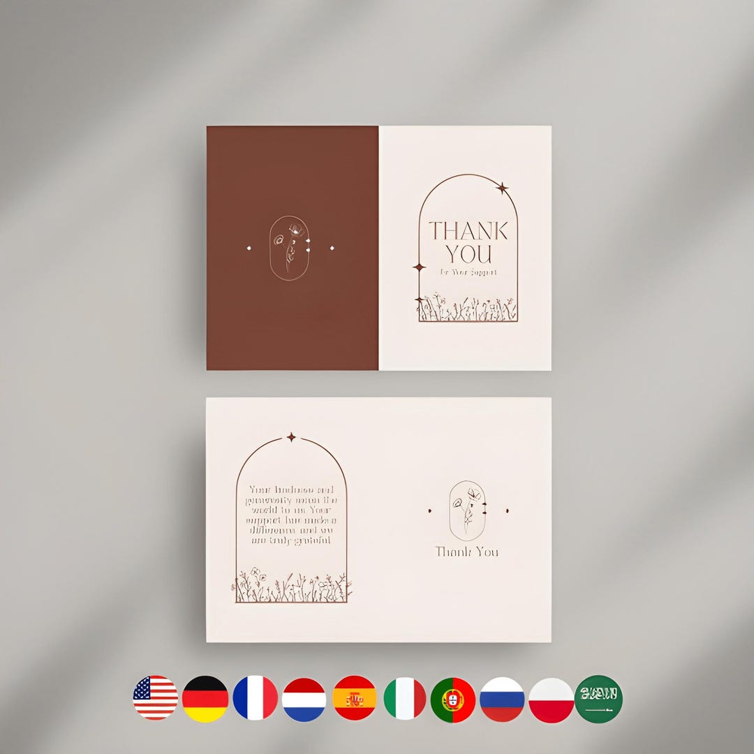 Elegant Neutral Happy Birthday Card | Personalized Custom Name ...