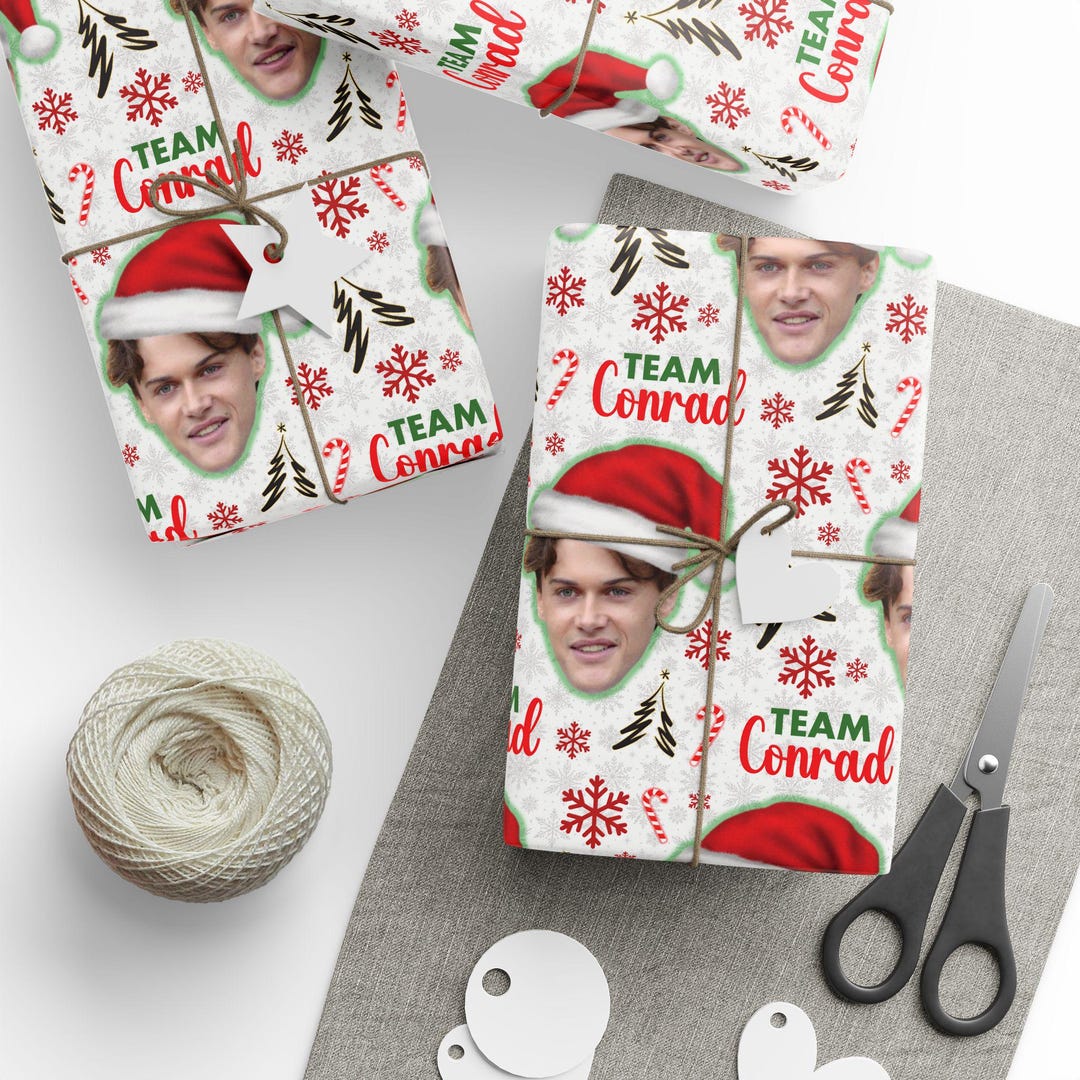 Team Conrad Christmas Wrapping Paper, Conrad Fisher, Jeremiah ...