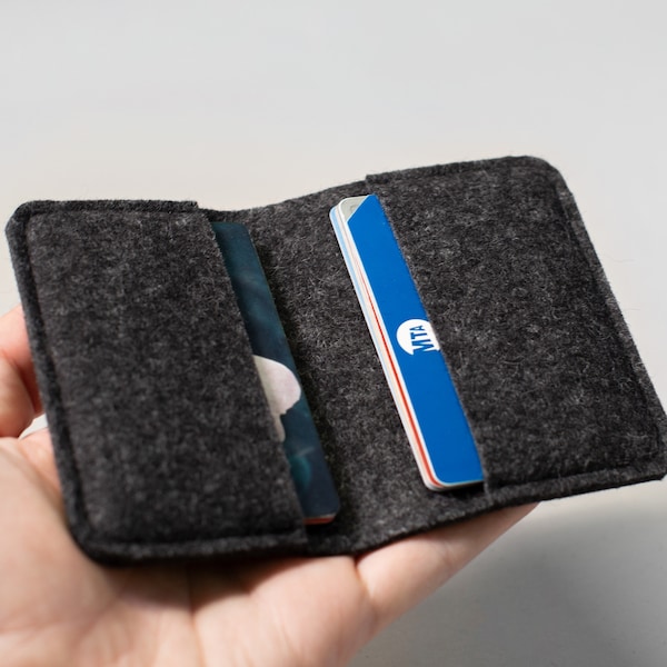 Wool Felt Wallet - Etsy