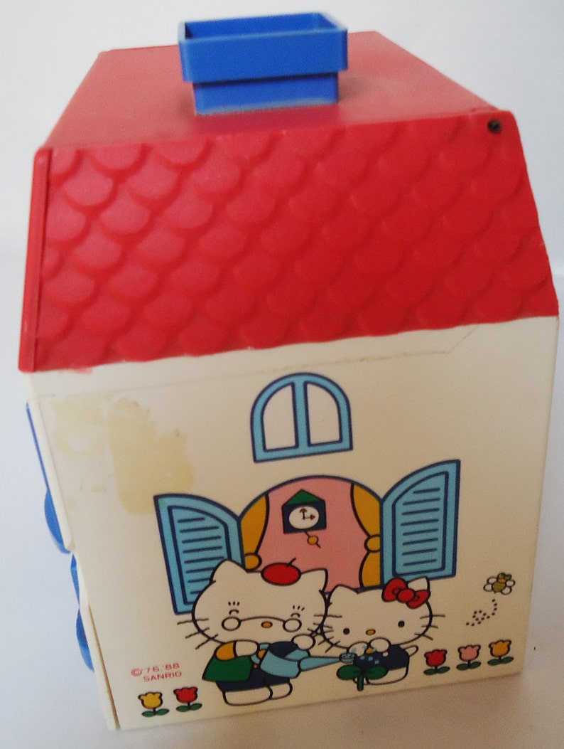 The Vintage Hello Kitty Multiple Jewelry Box House Drawers. - Etsy