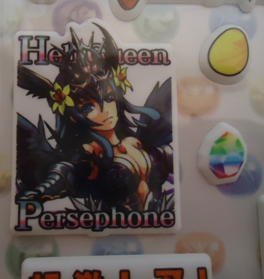 The Warrior Rose, Graceful Valkyrie 3D Stickers Sheet. - Etsy
