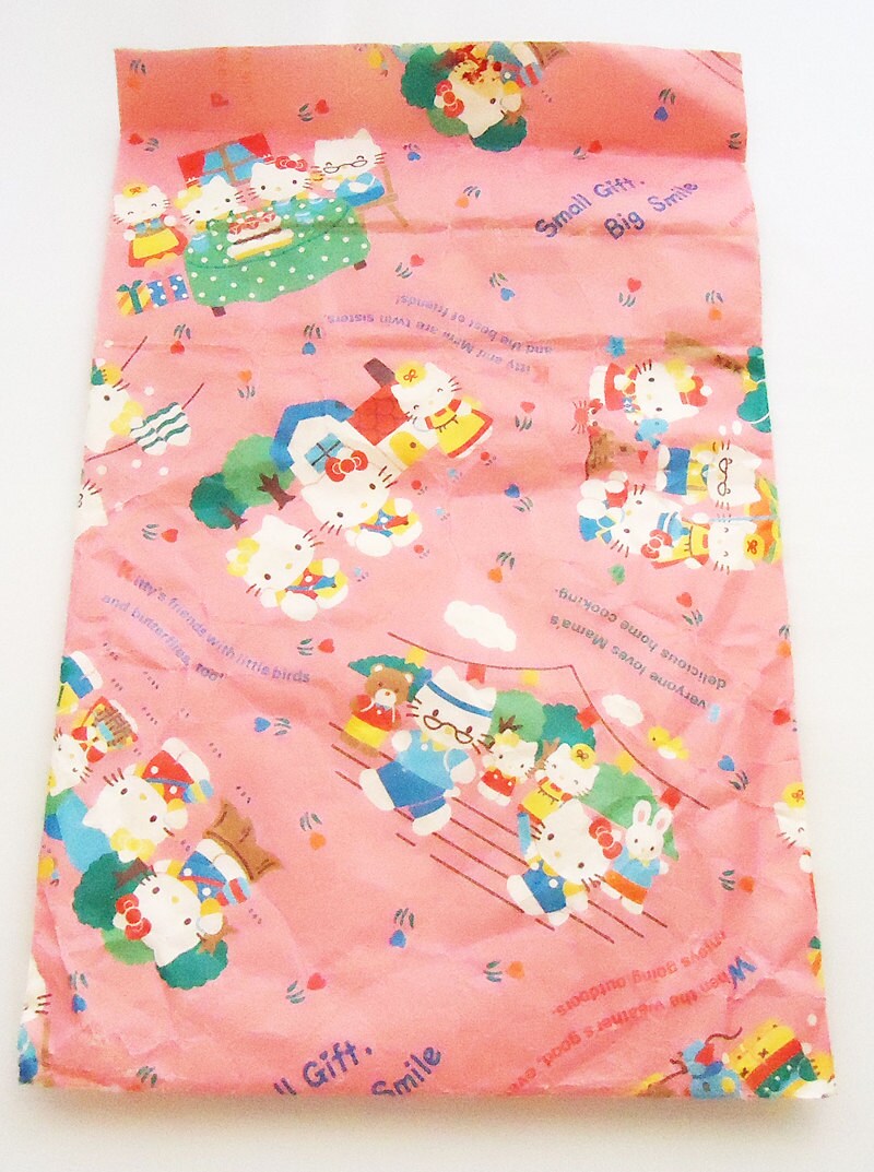 The Hello Kitty Paper Bag. Original From the Sanrios Japanese Shop ...