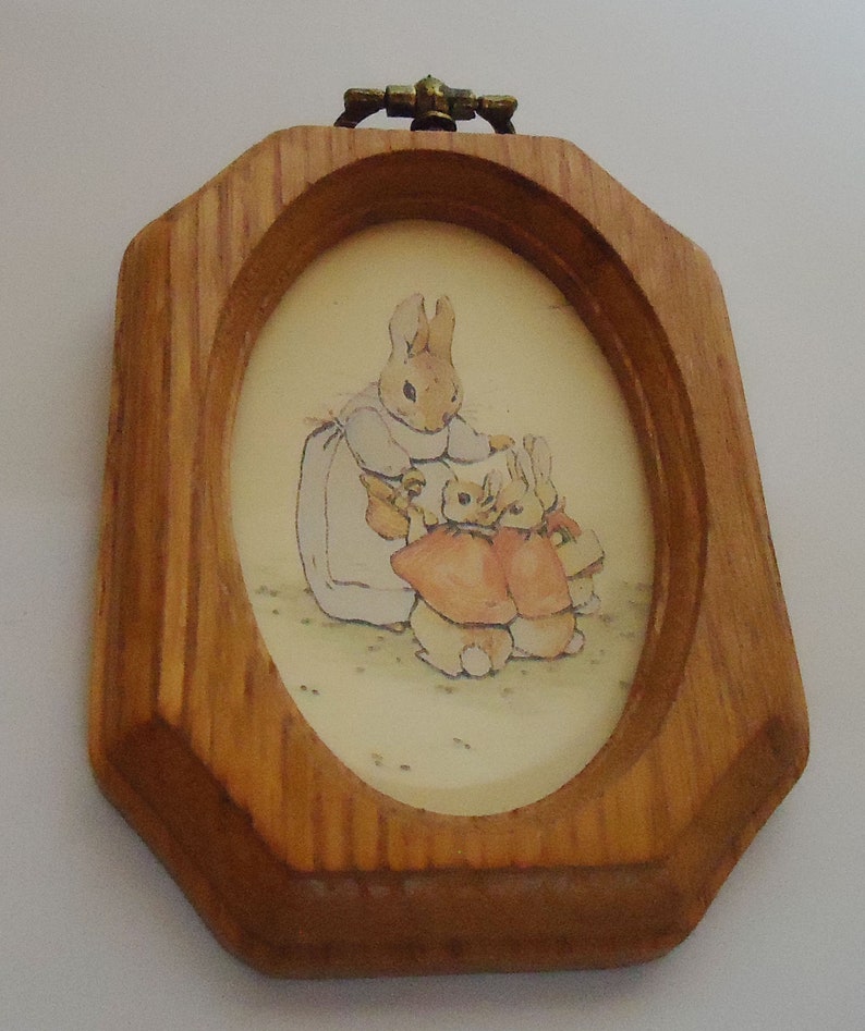 The Peter Rabbit Vintage Picture Frame.80s - Etsy