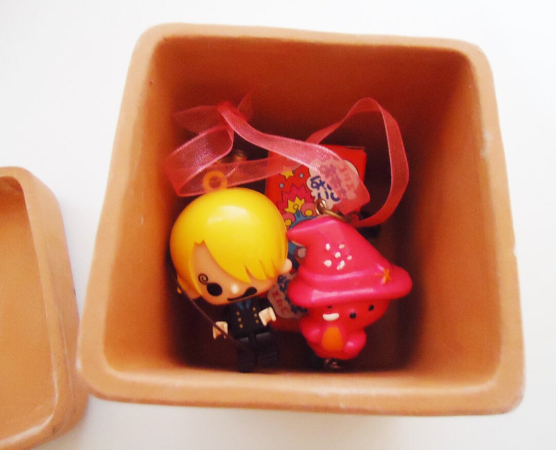 The Very Cute Clay Japanese Box.sailor.80s - Etsy