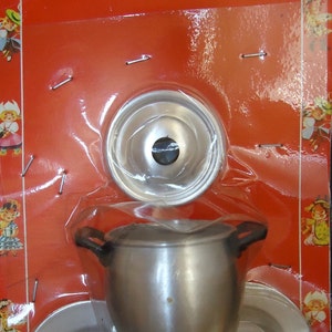 80S. Tin Kitchen Toys in the Package - Etsy