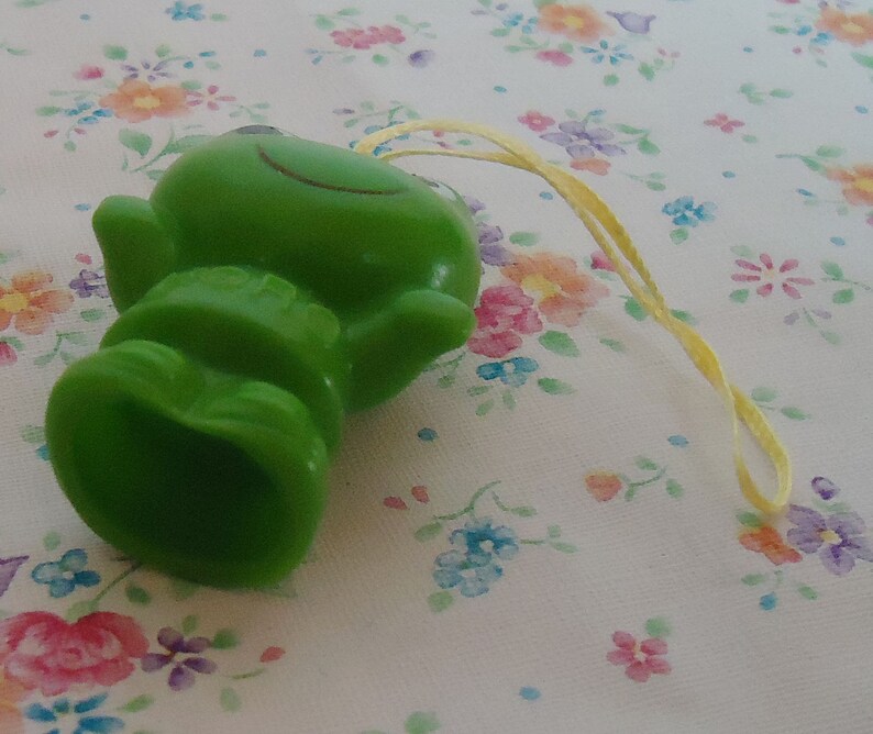 The Japanese Frog Charm.80s.korochan - Etsy