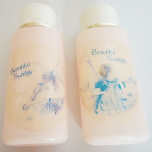 The Beautiful Sunday Toilet Set.80s.kutsuwa Japan.very Difficult to ...