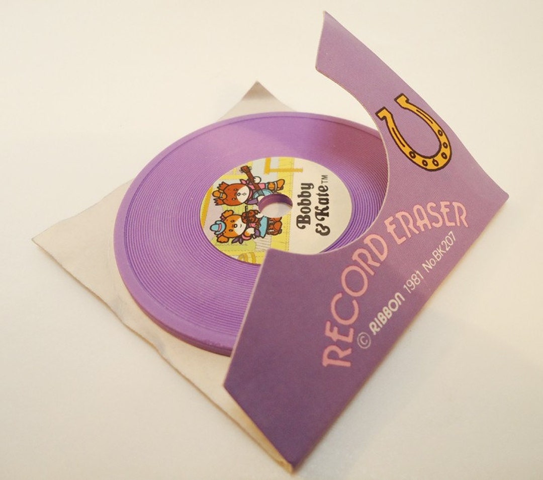 The Bobby & Kate. Record Eraser in the Original Box.80s - Etsy