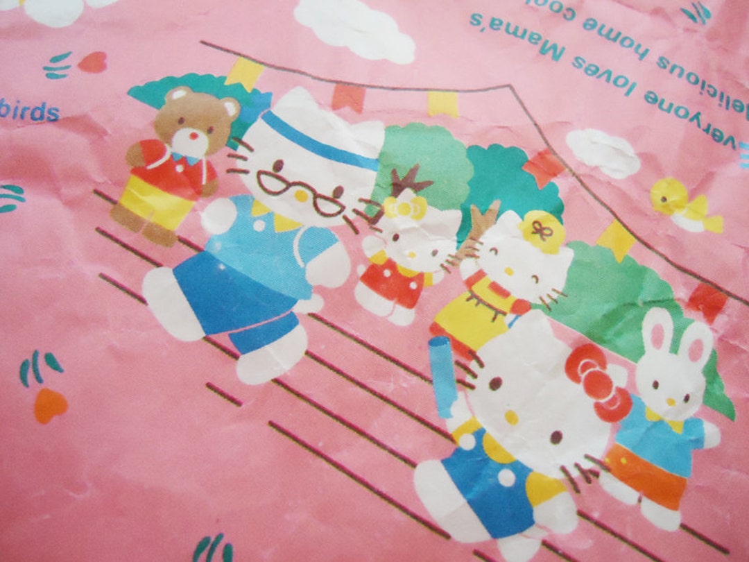 The Hello Kitty Paper Bag. Original From the Sanrios Japanese Shop ...
