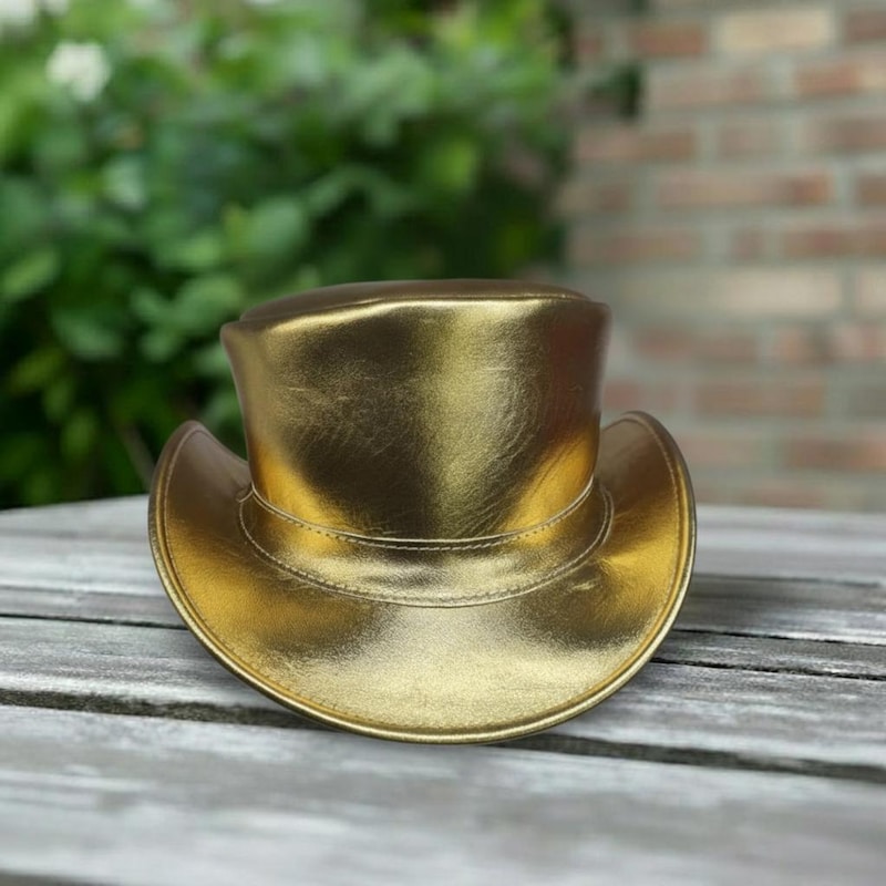 Gold Fedora Costume - Etsy