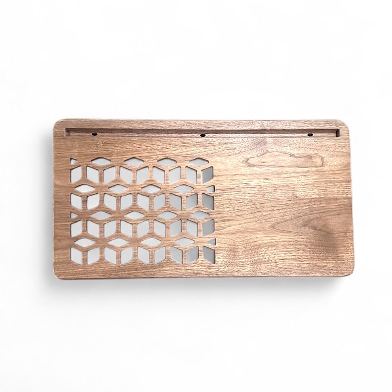 Personalized Walnut Lap Desk: Handmade Wood Laptop Tray - Etsy
