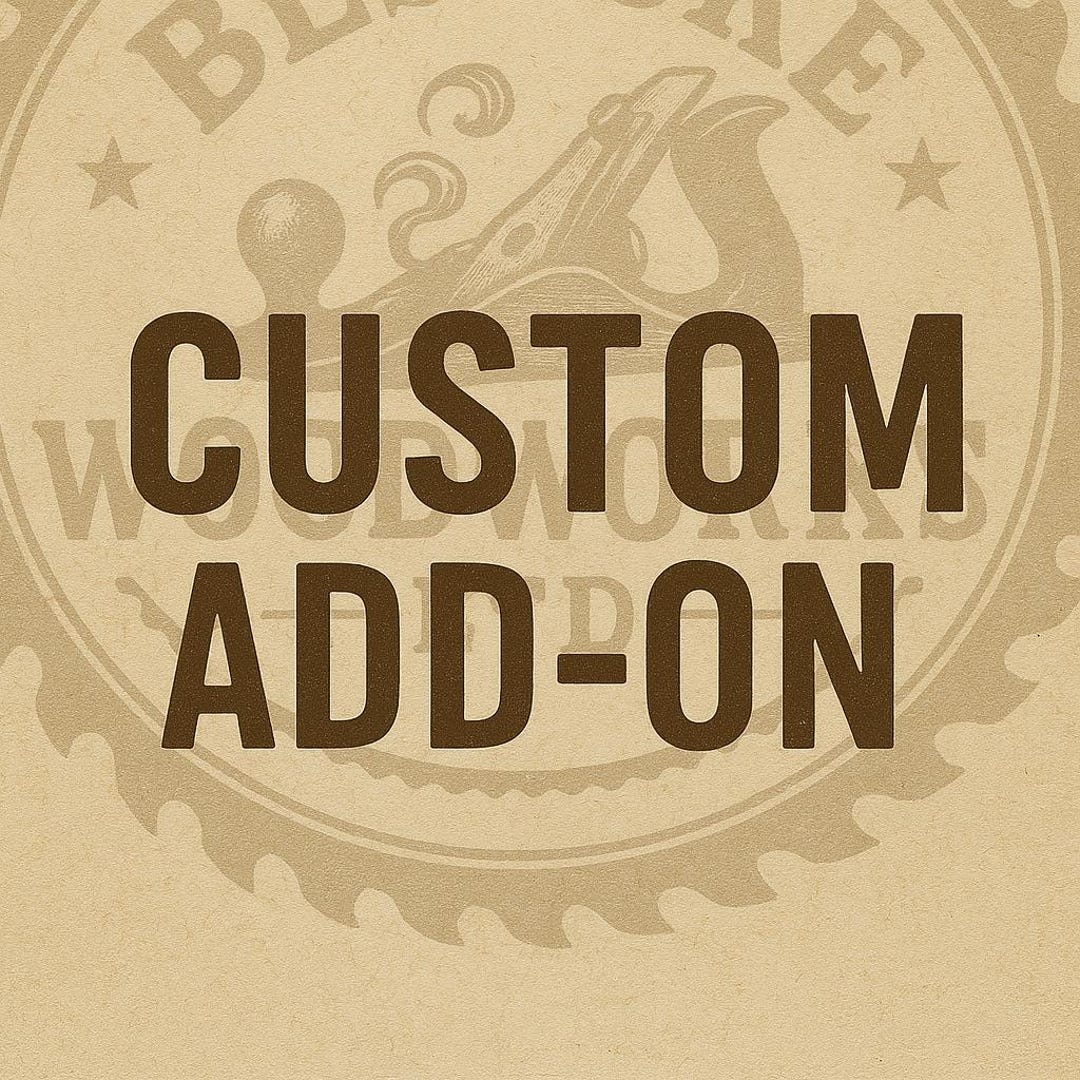 Custom Upgrade Add-on – Epoxy Inlay, Engraving, Monogram, Logo ...