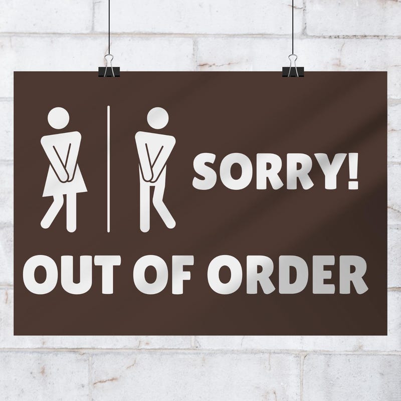 Out of Order Signs - Etsy UK