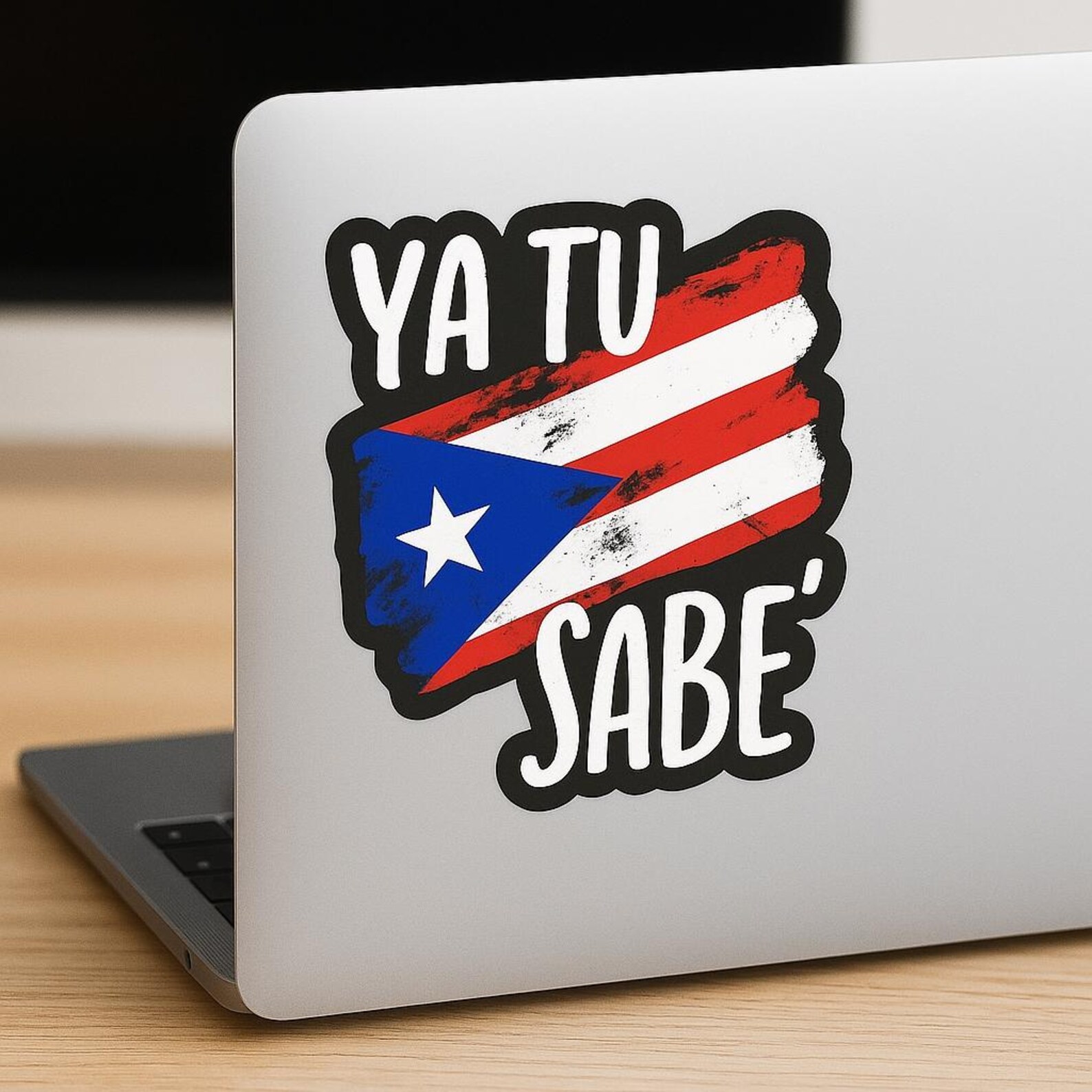 Ya Tu Sabe Puerto Rican Flag Sticker – Boricua Slang Vinyl Decal for ...