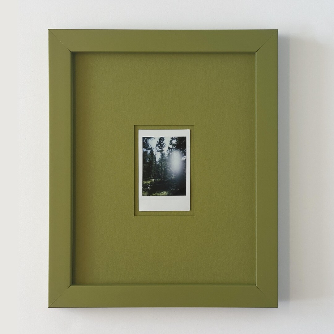 Colorful Polaroid Photo Frame: Modern Monochromatic Decor, 8x10, Made in Ohio - Etsy