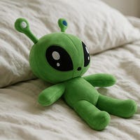 Alien Plushie Set, Chubby Aliens, Spacecraft With Aliens - Etsy