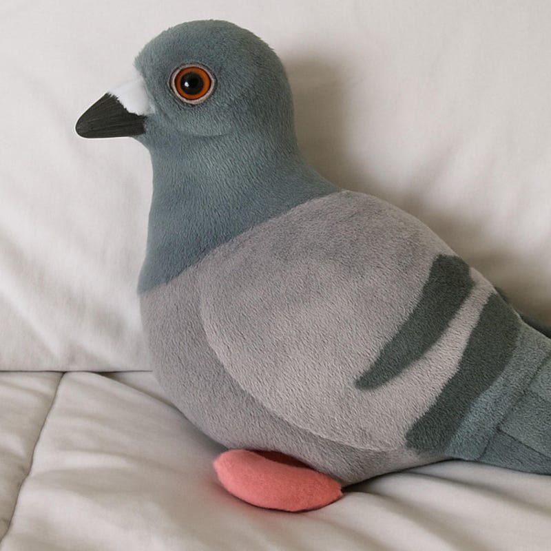 Pigeon Plush Toy - Etsy