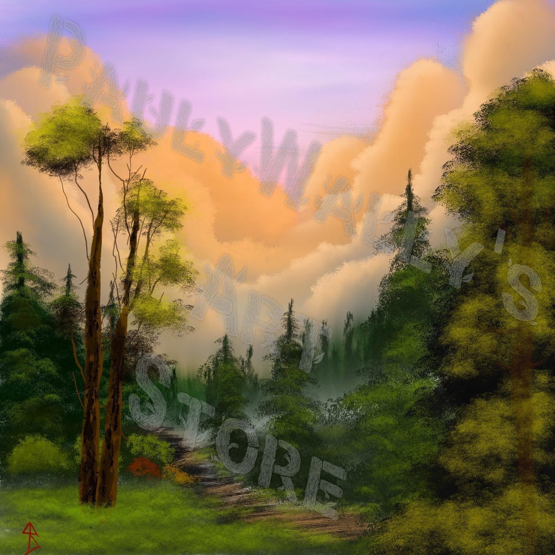 Secret Forest Path - Etsy