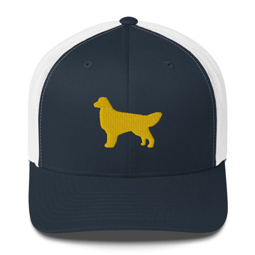 Golden Retriever Trucker Hat | Golden Retriever Lover Hat | Dog Mom Hat ...