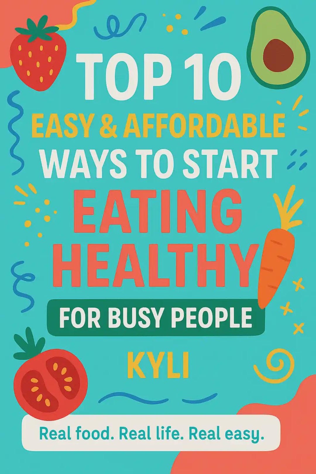 Healthy Eating Tips & Grocery List | Digital Download for Busy People ...